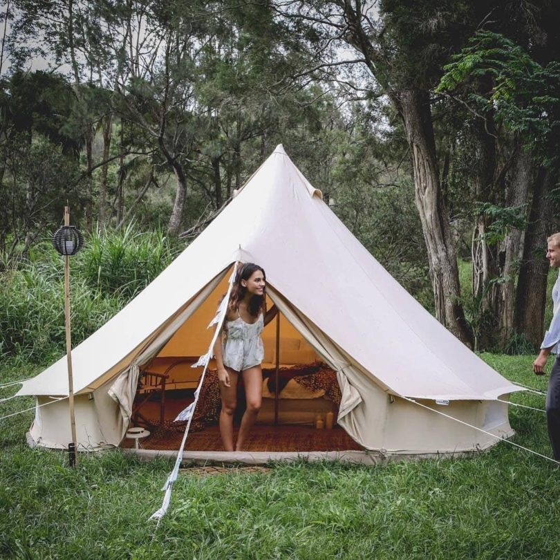 Canvas tents